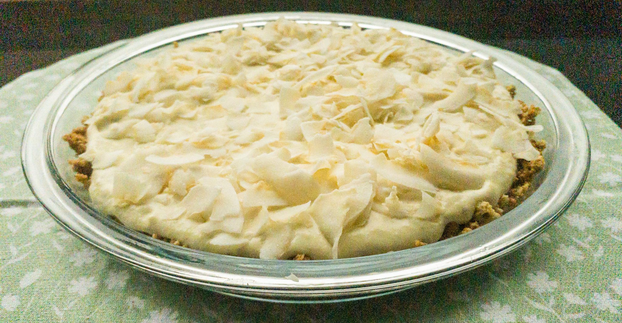 Simple Pineapple Coconut Cream Pie with Graham Cracker Crust